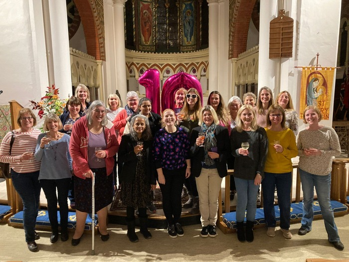 Choir 10th Birthday Party :: Sunbury Village WI